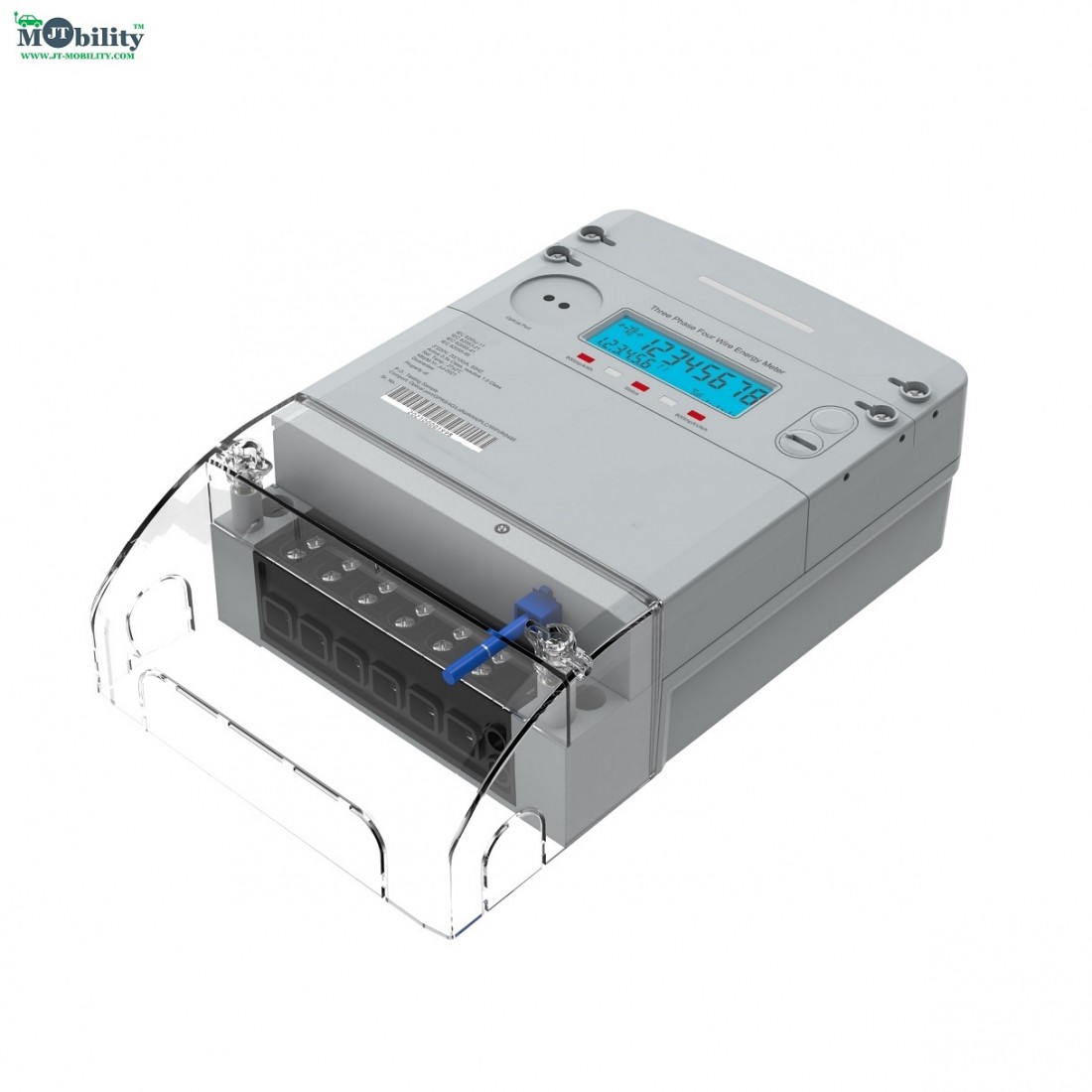 Wi Fi Smart Electric Power Meter Three Phase 5 100Amp